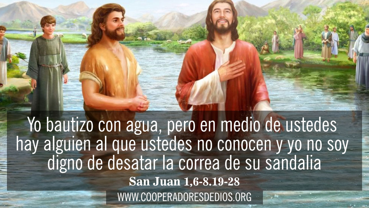 Vino un hombre llamado Juan enviado por Dios - San Juan 1,6-8.19-28 ...